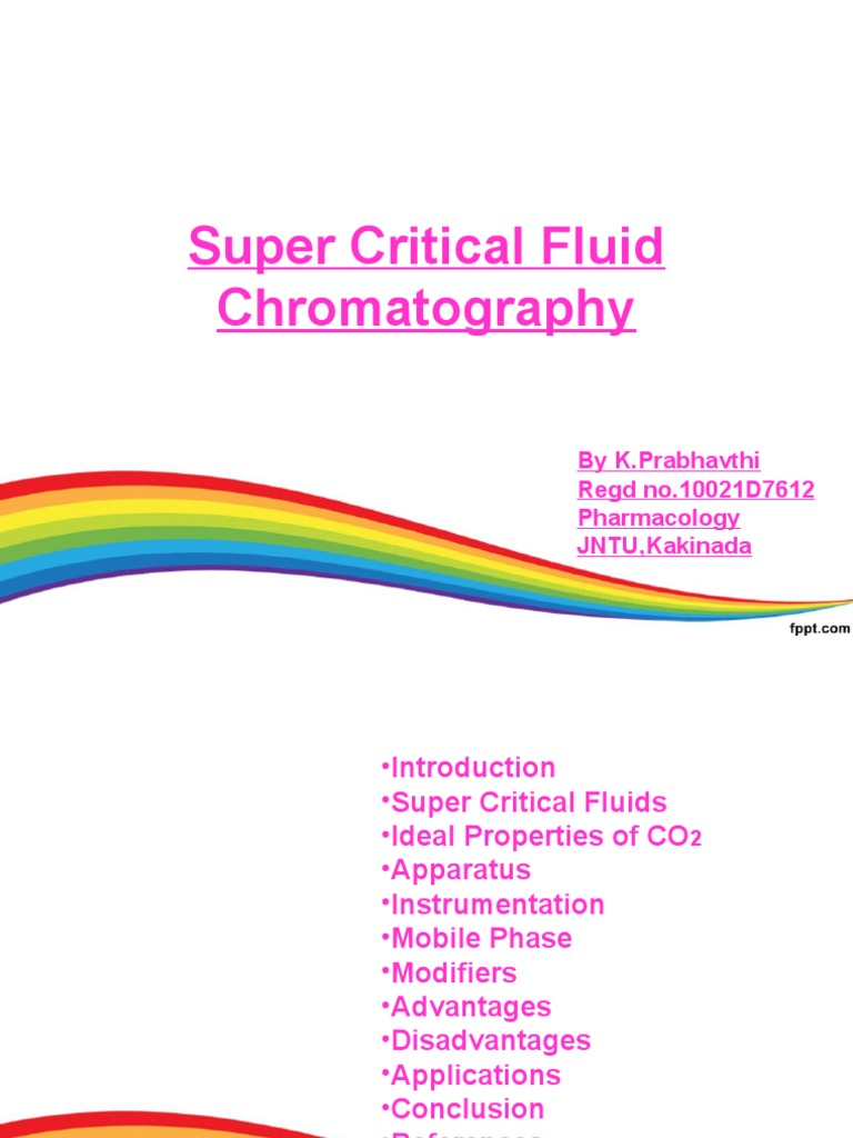 An In-Depth Analysis of Super Critical Fluid Chromatography ...