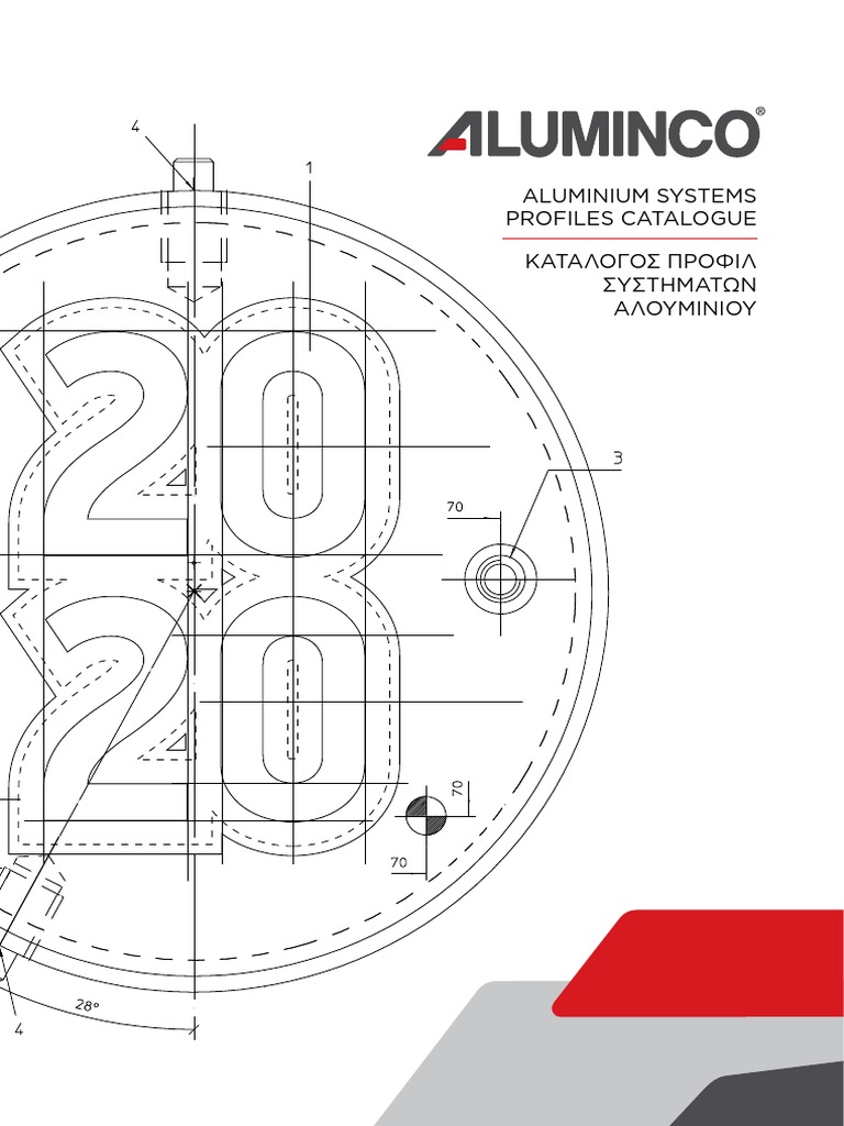 Aluminco Systems Profiles Catalogue GR en Rev 11 2020 PDF | PDF