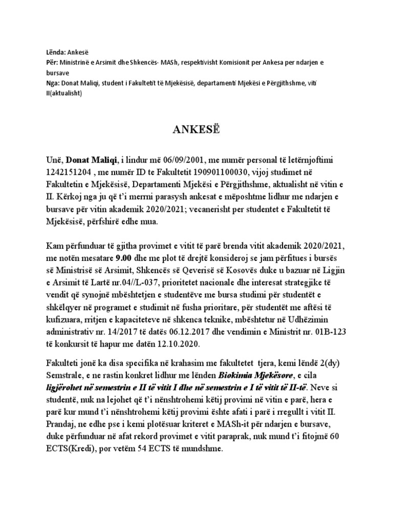 Ankesa Final | PDF