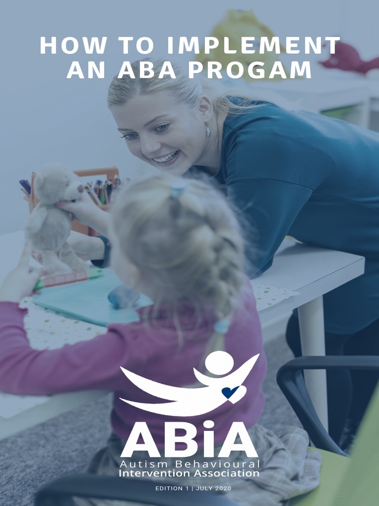 How To Implement An Aba Program | PDF | Behavioural Sciences ...