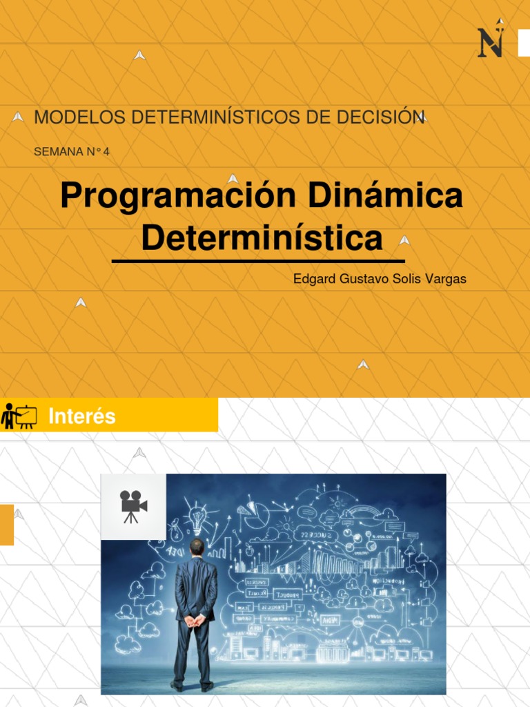 S4 Programación Dinámica Determinística - Introducción | PDF ...