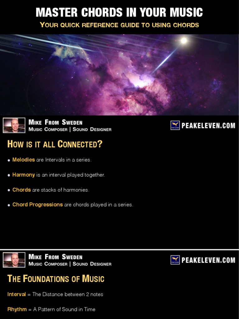 OUR Quick Reference Guide TO Using Chords: Master Chords in Your Music ...