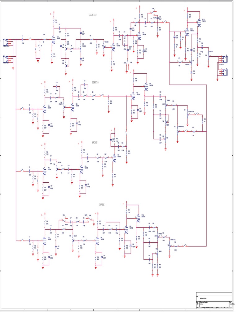 Fish Preamp Schematic PDF | PDF