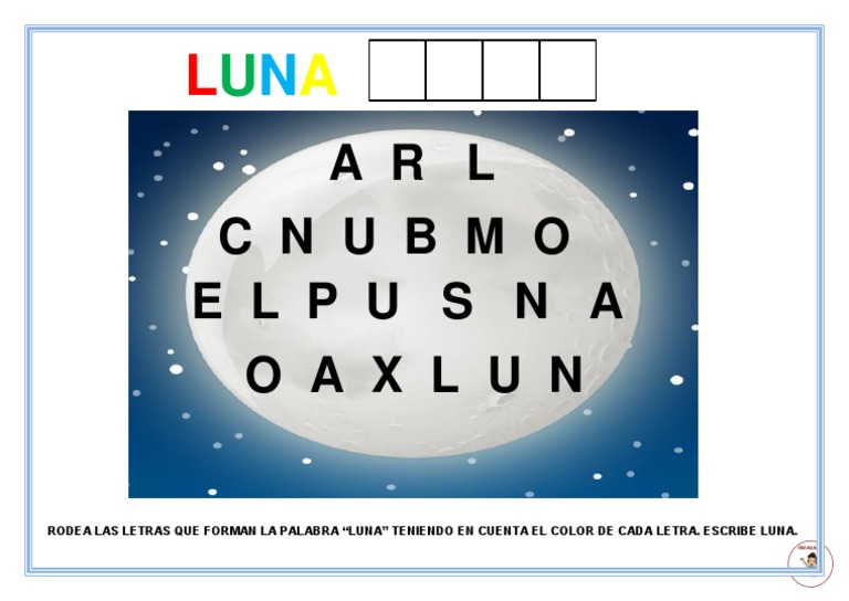 Letras Luna | PDF