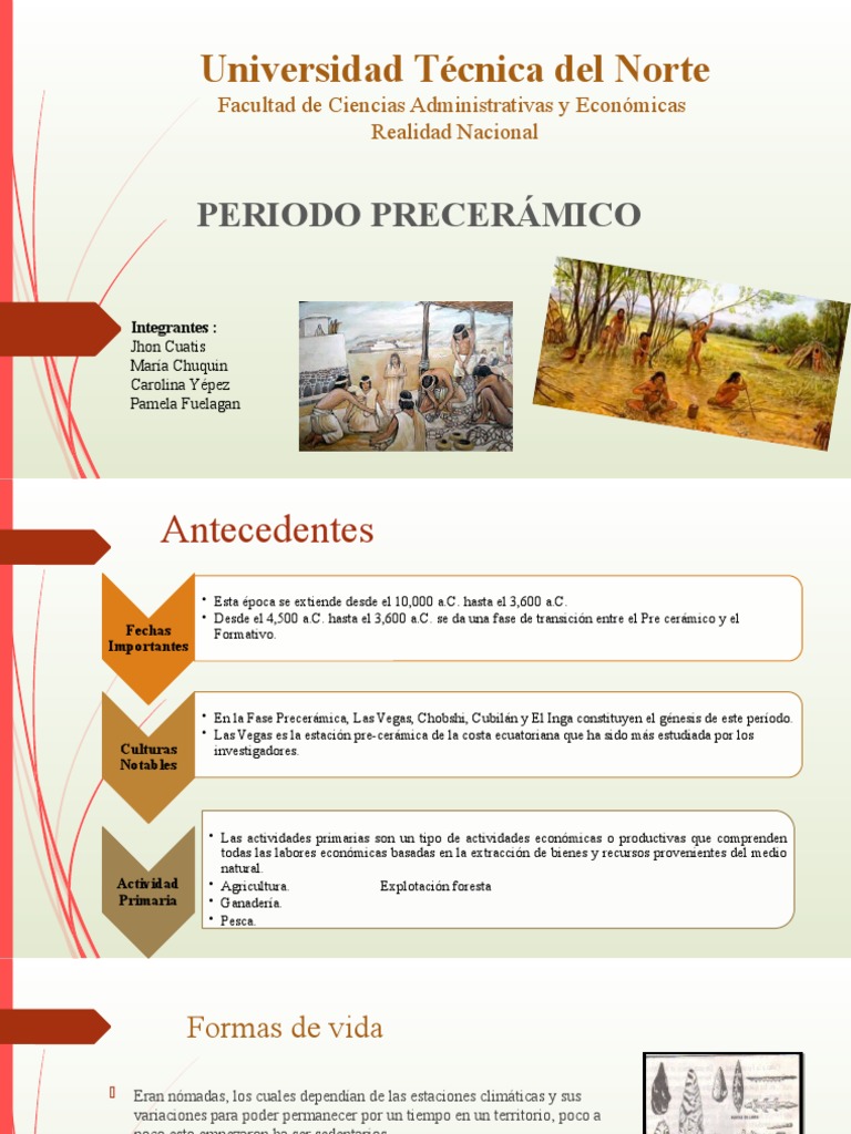 Periodo Preceramico | PDF | Cazador recolector | Industria pesquera