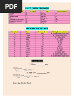 NYS Regents Physics Reference Tables | PDF | Quark | Electronvolt