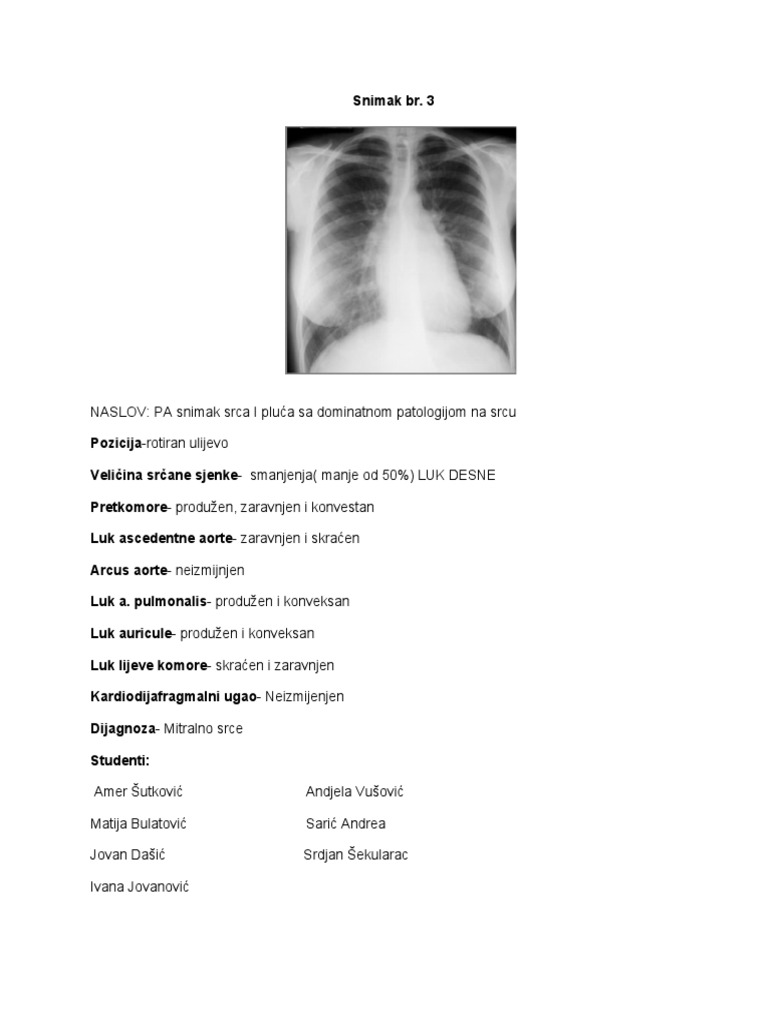 Radiologija Domaci 1 | PDF