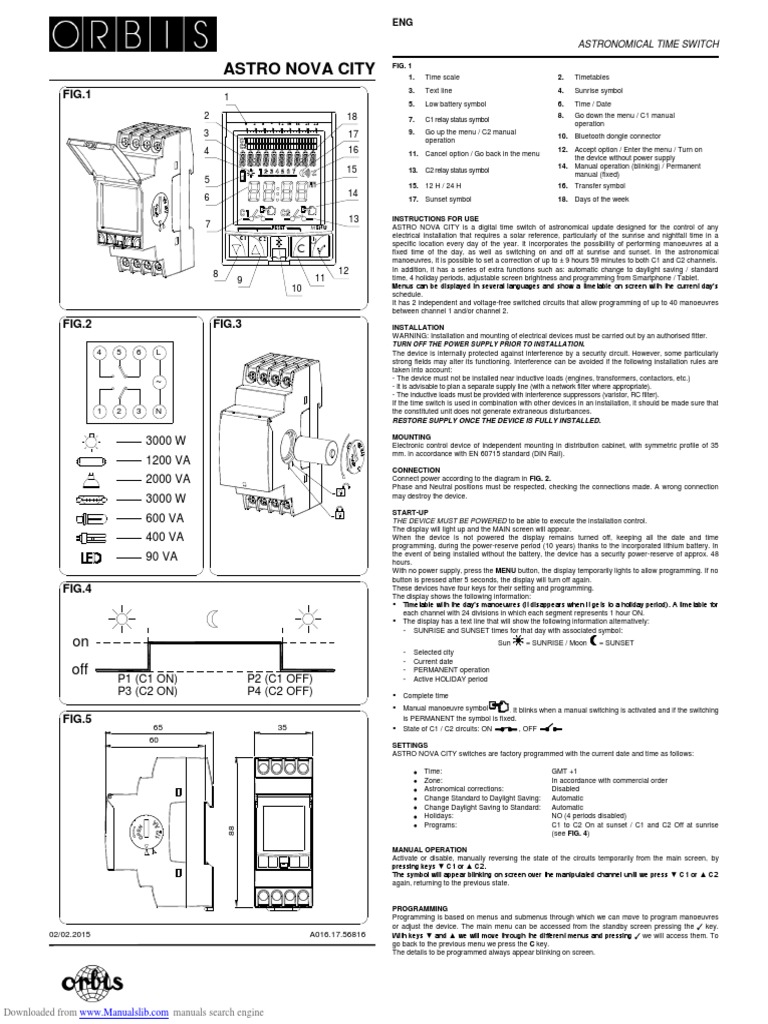 Astro Nova City: On Off | PDF | Menu (Computing) | Electromagnetic ...