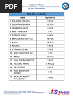 Sopep Equipment | PDF