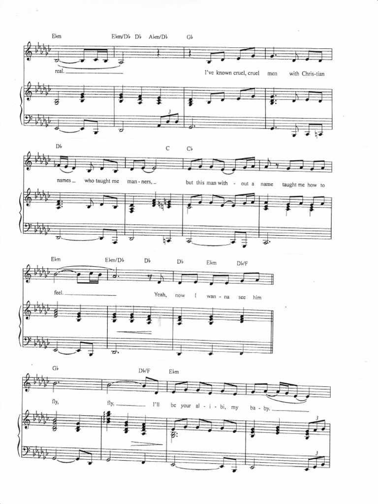 Fly Fly Away 16 Bar Cut | PDF