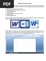 2 - Bagian-Bagian Dan Tampilan Microsoft Word Beserta Fungsinya | PDF