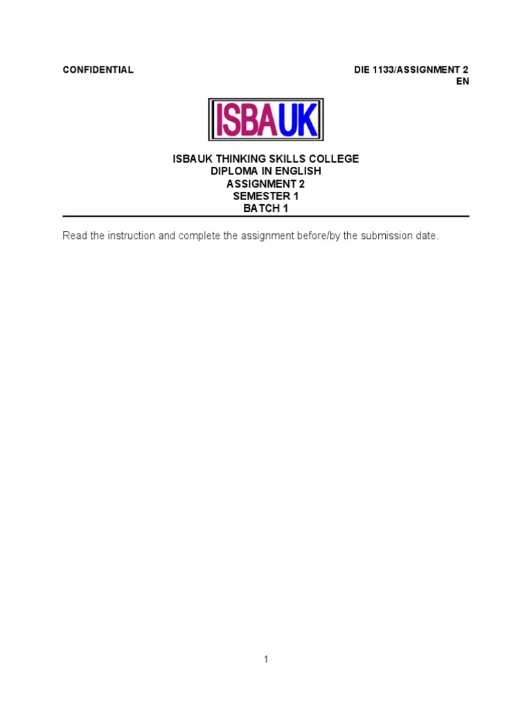 Die 2533 - Assignment 2 (QP) | PDF