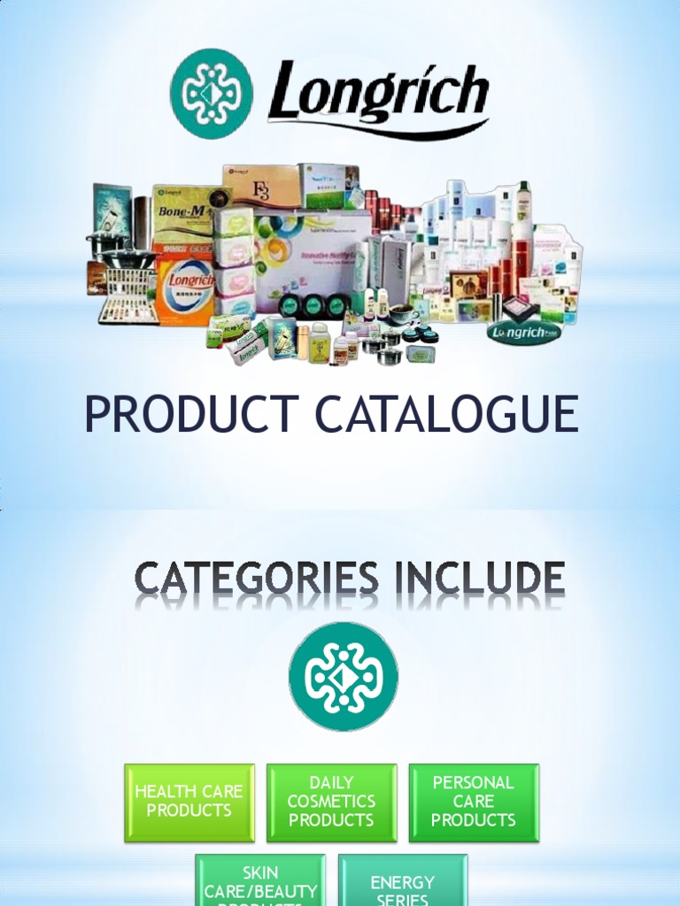 Longrich Products Catalogue | PDF | Nature