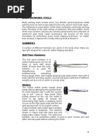 Panel Beating Techniques and Tools | PDF | Hammer | Industries