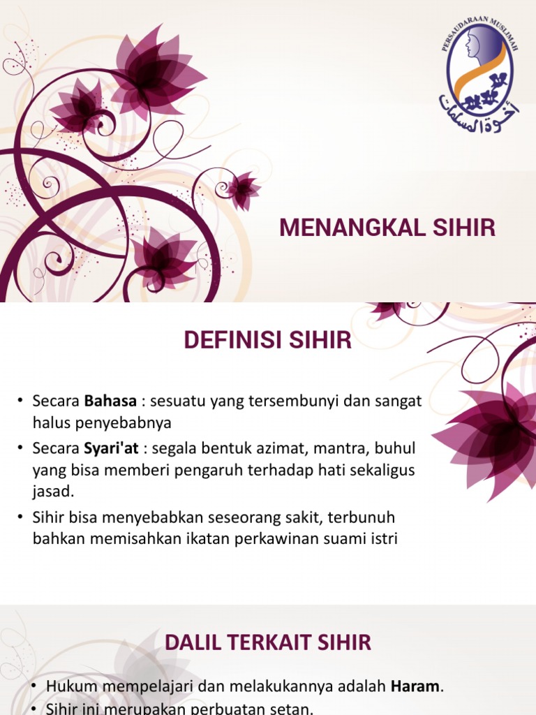 01 Menangkal Sihir PDF | PDF