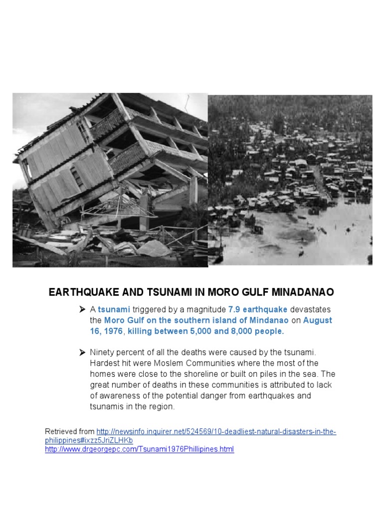 FSDJF KFHSDKLFHDSKLFHSDKFHSDL: Earthquake and Tsunami in Moro Gulf ...