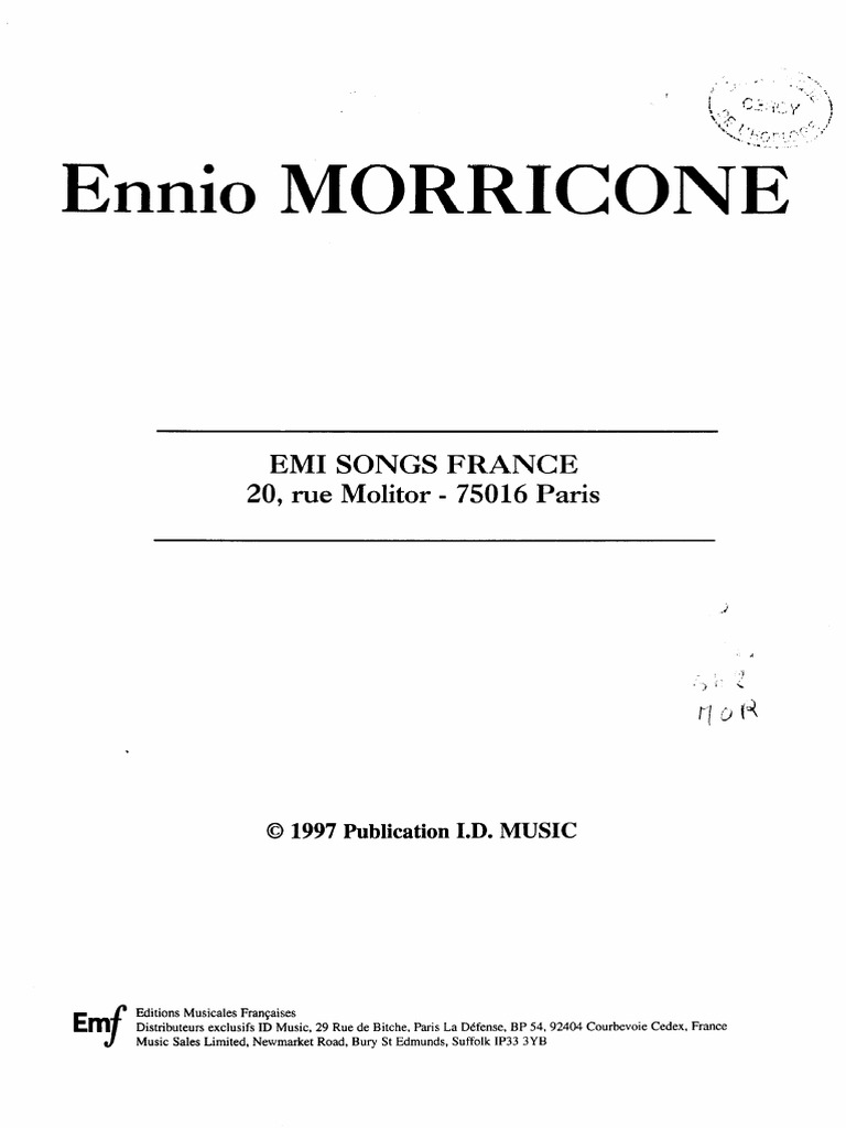 Morricone | PDF