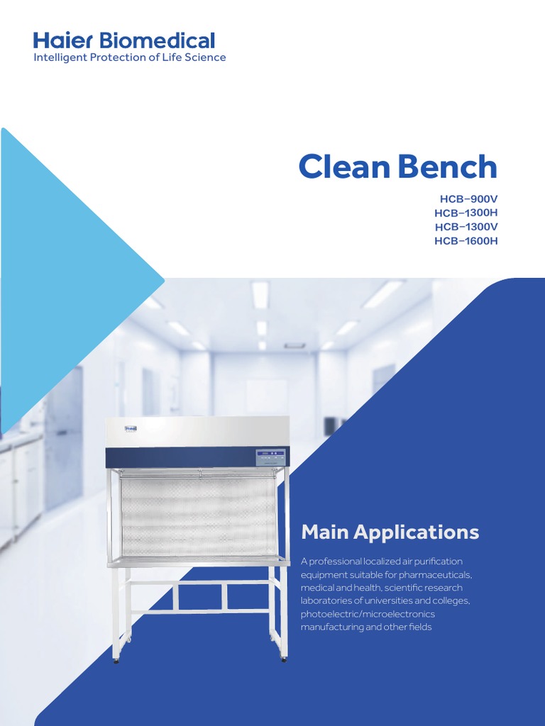 Clean Bench: Main Applications | PDF | Alternating Current | Ultraviolet