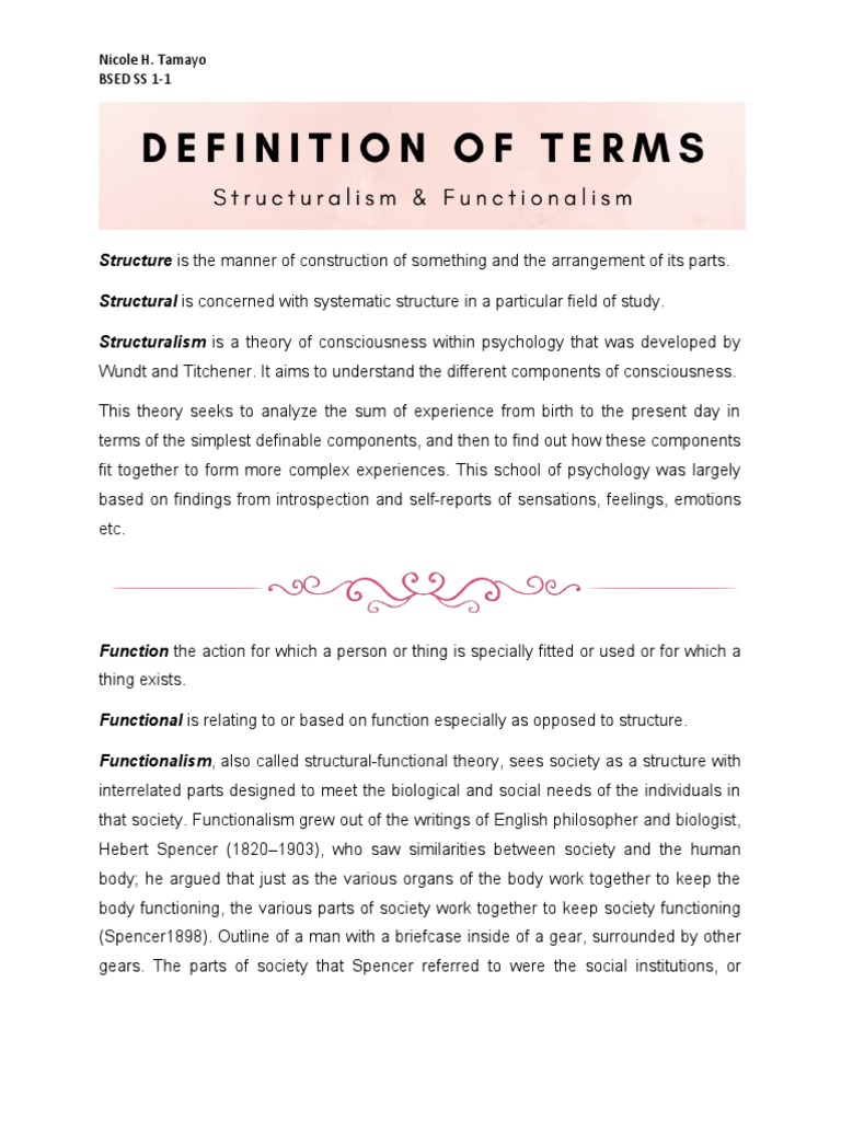 Definition of Terms | PDF