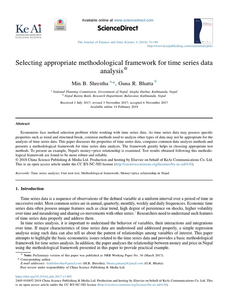 Time Series | PDF | Time Series | Stationary Process