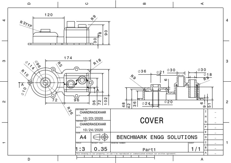 Tool Test Drawing Specifications | PDF