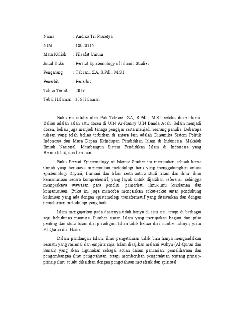 Andika Tri Prasetya | PDF