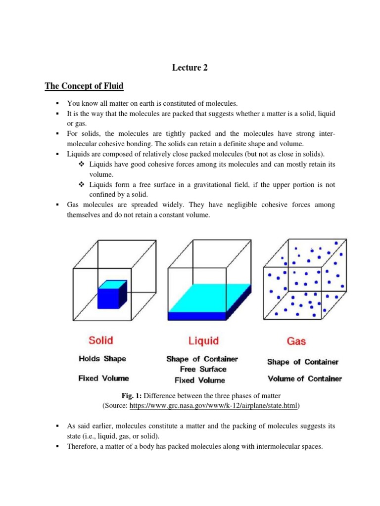 Understanding Fluid Continuum Concepts | PDF | Molecules | Liquids