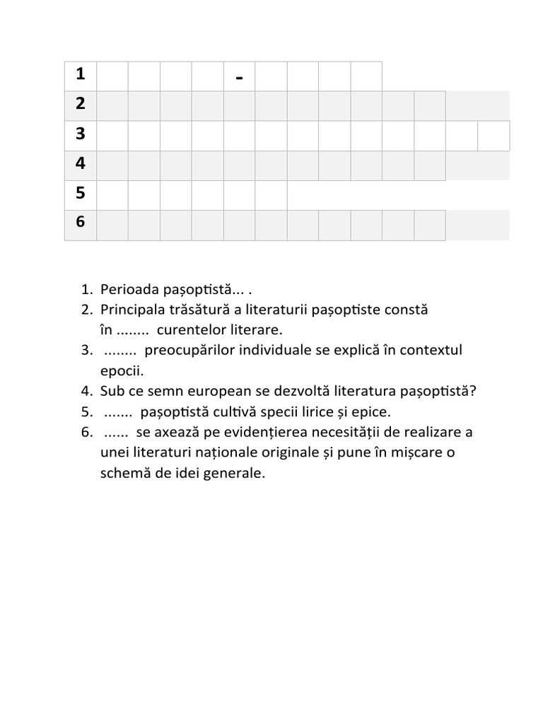 Rebus Pasoptismul | PDF