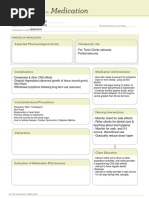 Active Learning Template for Medications | PDF | Drugs | Medicine