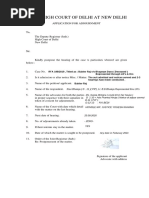 Adjournment Letter Format | PDF