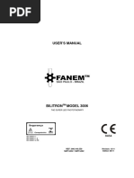 BiliSoft LED Phototherapy Manual | PDF