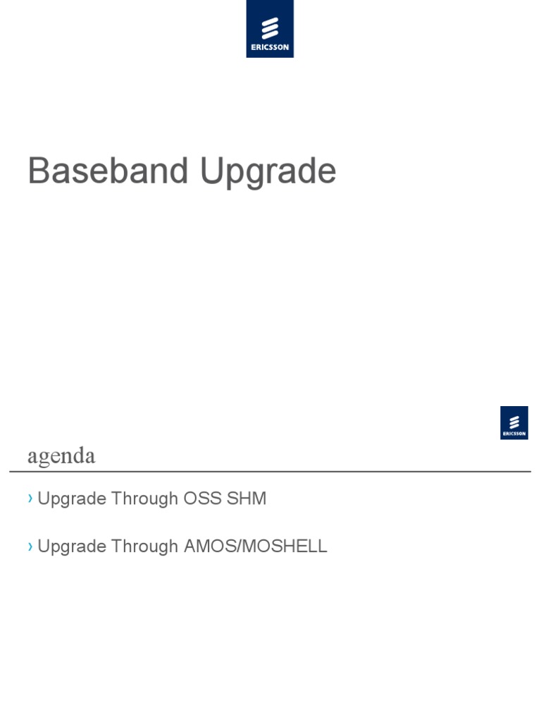 Baseband Upgrade | PDF | Computing Platforms | Operating System Families