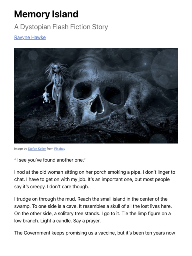 Memory Island. A Dystopian Flash Fiction Story - by Ravyne Hawke ...