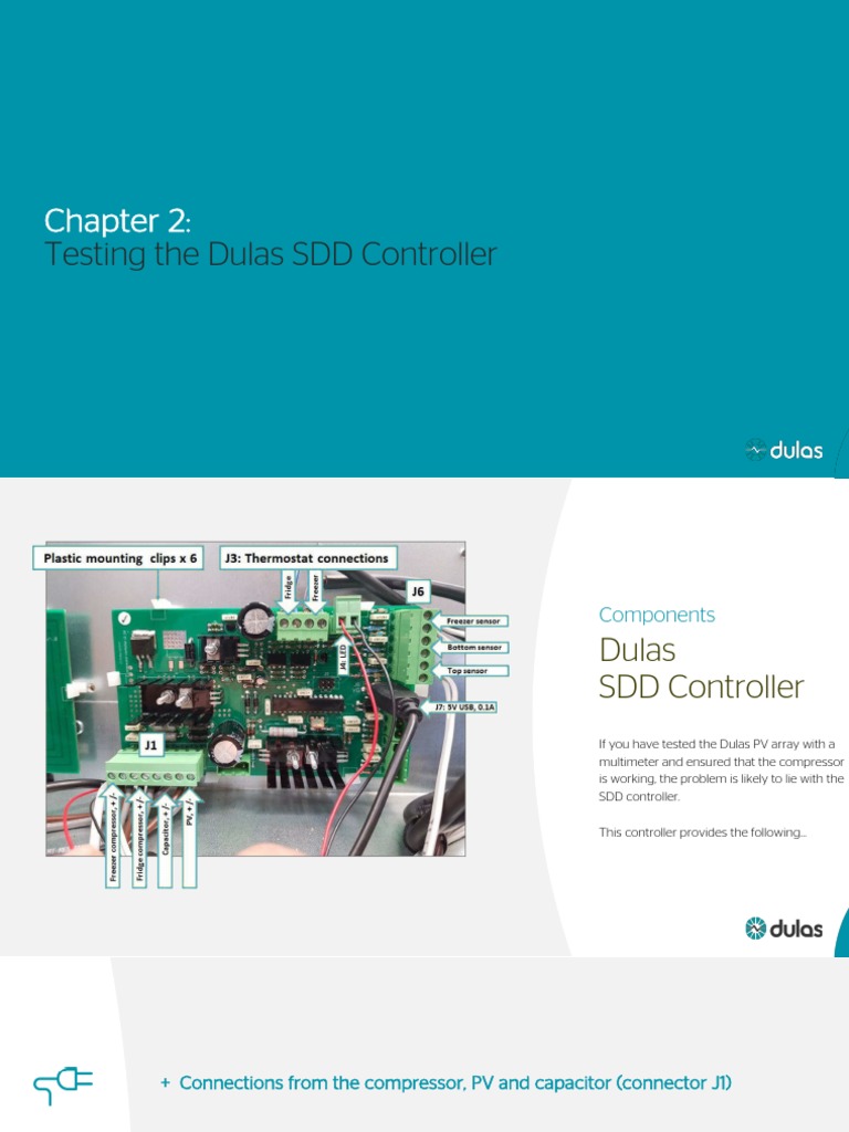 C2 - Testing The Dulas SDD Controller | PDF | Thermostat | Electrical ...