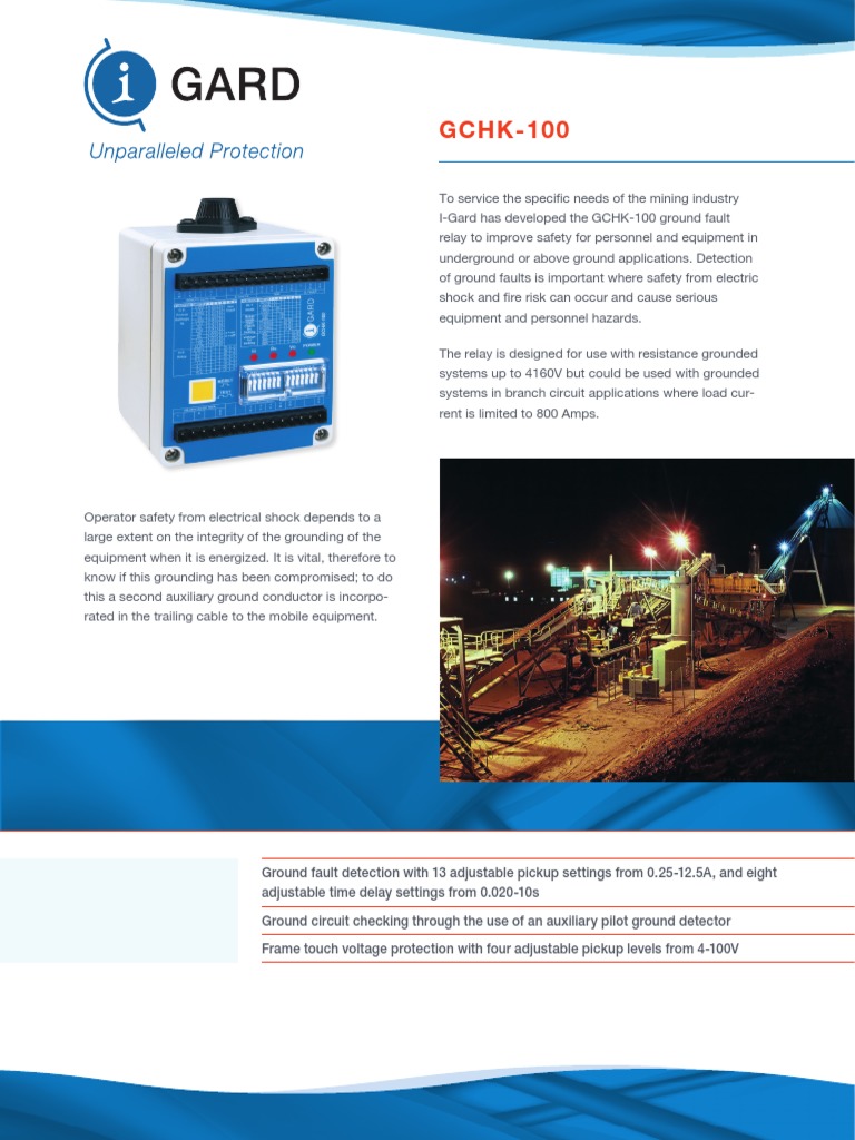 C 407eb - GCHK 100 PDF | PDF | Relay | Electromagnetism
