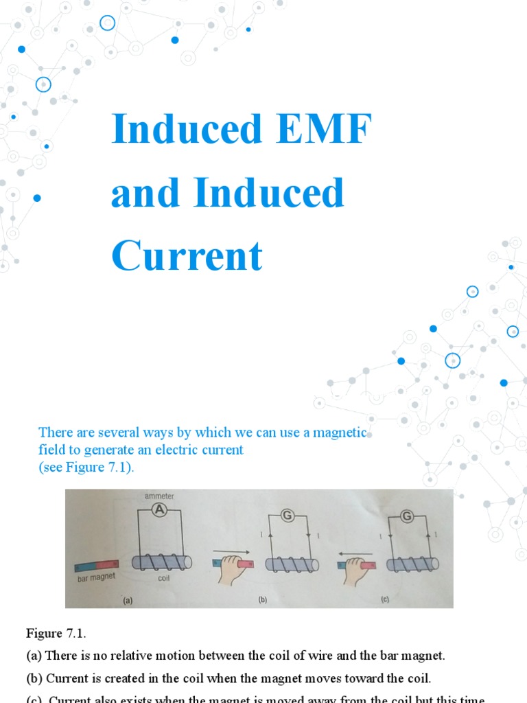 Physics (Induced Emf and Induced Current) | PDF | Electromagnetic ...