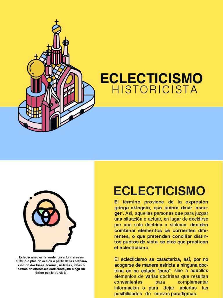 Eclecticismo Historicista | PDF | Pinturas | Artes (general)