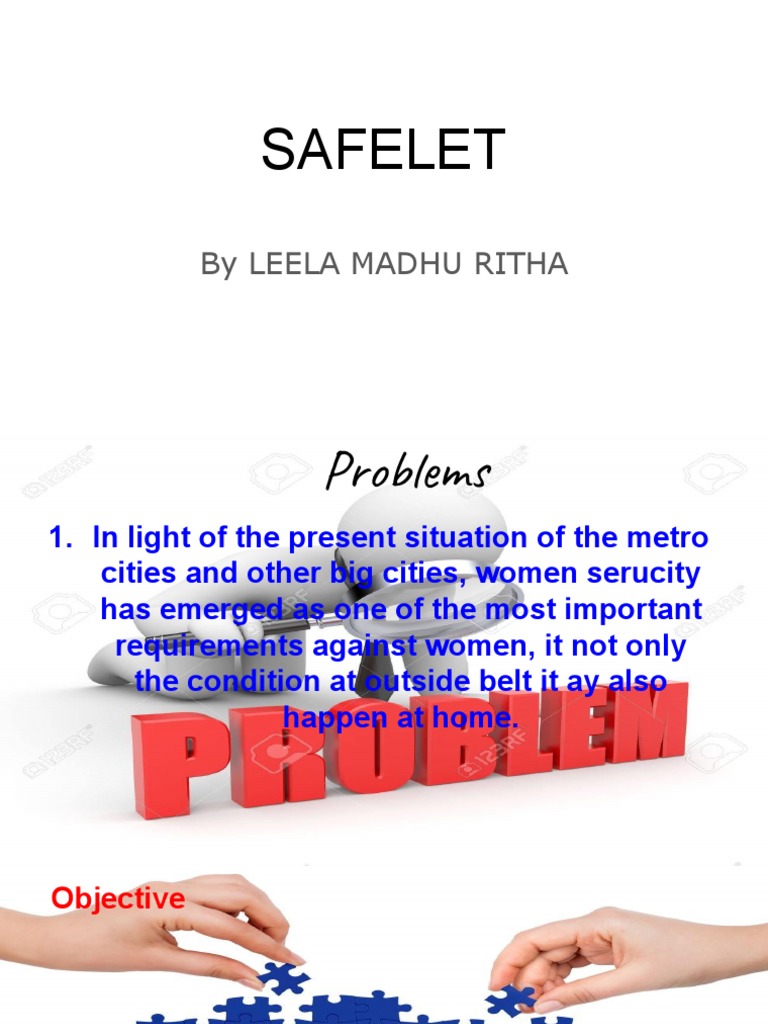 SAFELET - Low-Cost Women Safety Device | PDF | Digital Technology ...