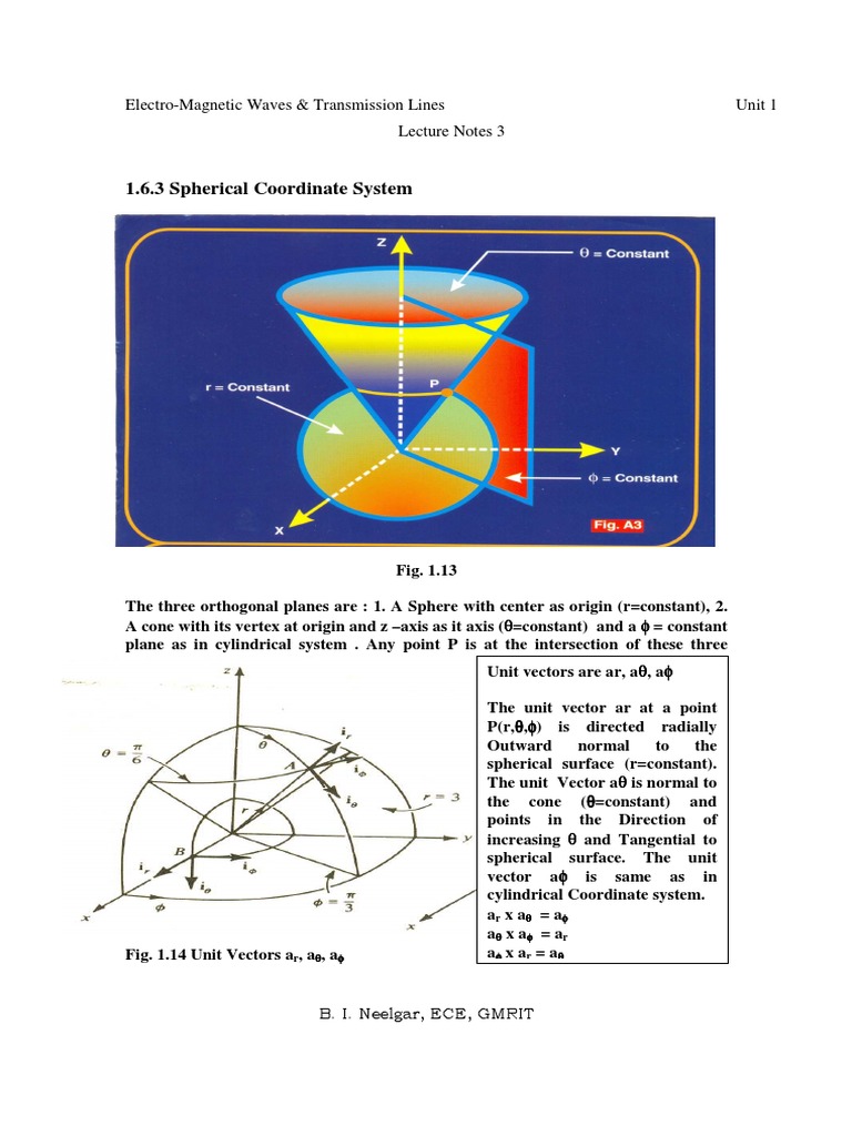 A Guide to Spherical Coordinate Systems and Converting Vector Functions Between Coordinate ...
