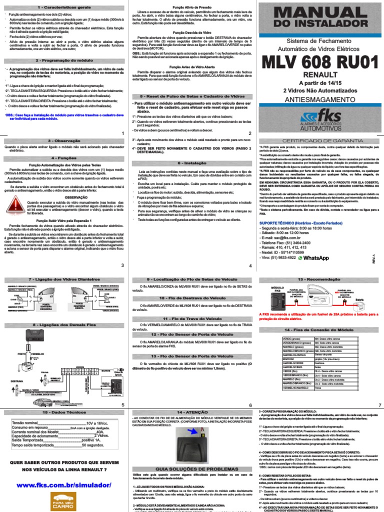 Fks MLV 608 | PDF | Motores | Eletrônicos