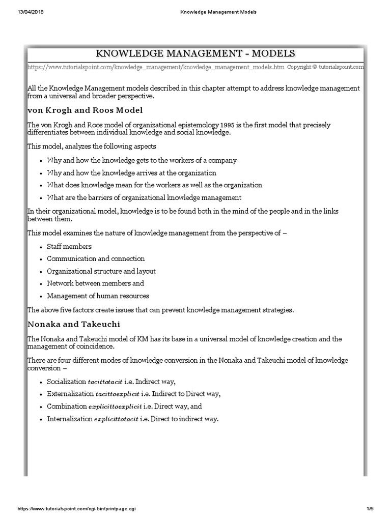 Knowledge Management 3 | PDF | Knowledge Management | System