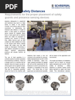 Machine Safety Distances Guide | PDF | Computers