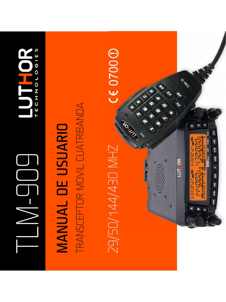 Manual TH-9800 | PDF