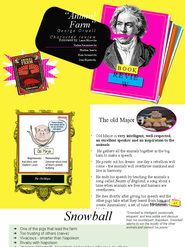 Animal Farm Character Analysis | PDF