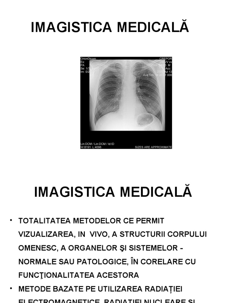 Imagistica Medicala | PDF