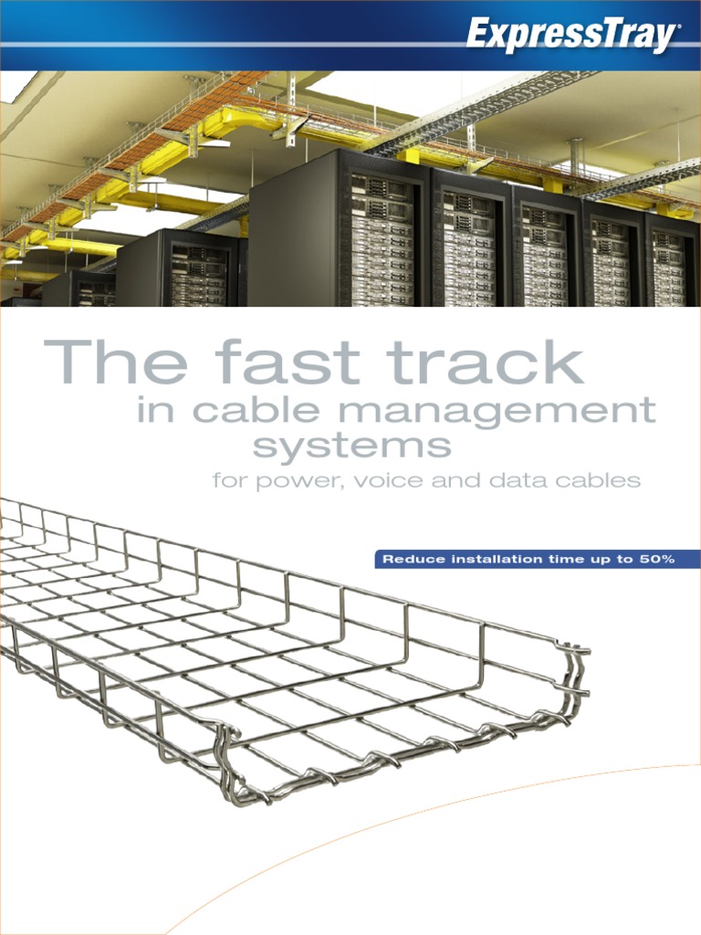 The Fast Track: Systems in Cable Management | PDF | Stainless Steel | Steel