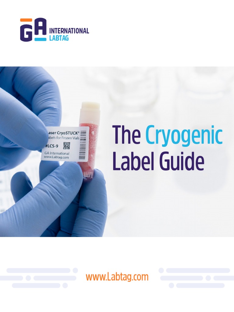 Cryogenic Label Guide EN122020 | PDF