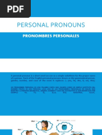Pronombres Personales Online Exercise For 5º Primaria Live Worksheets ...
