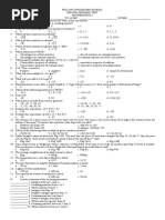 Isocsea Sample Paper Answer Key | PDF