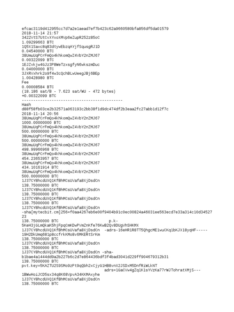 2017 TXN - TXT 2 | PDF | Bitcoin | Free Software